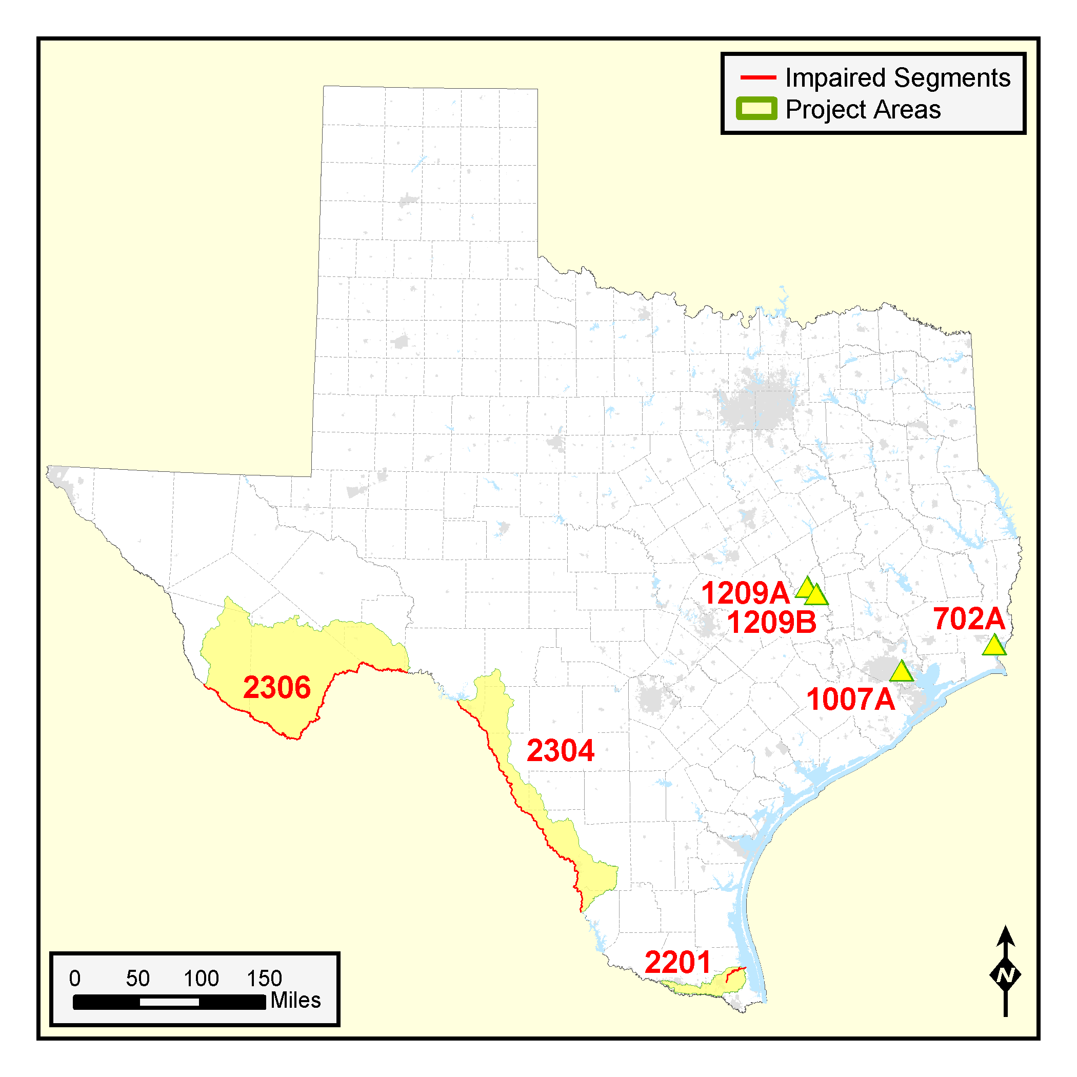 Assessing Toxicity regional watersheds map 30 - Texas Commission on ...